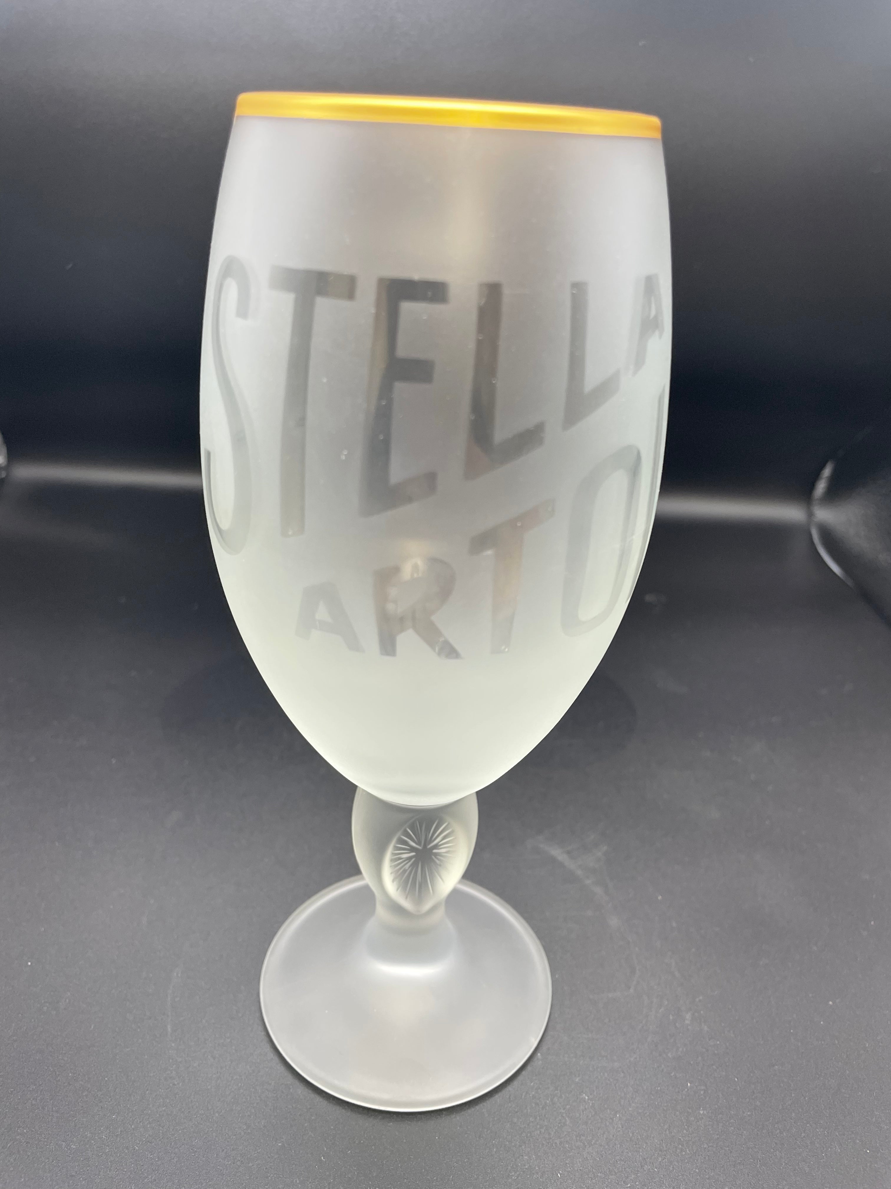Stella 33cl frosted glass – UK Glassware
