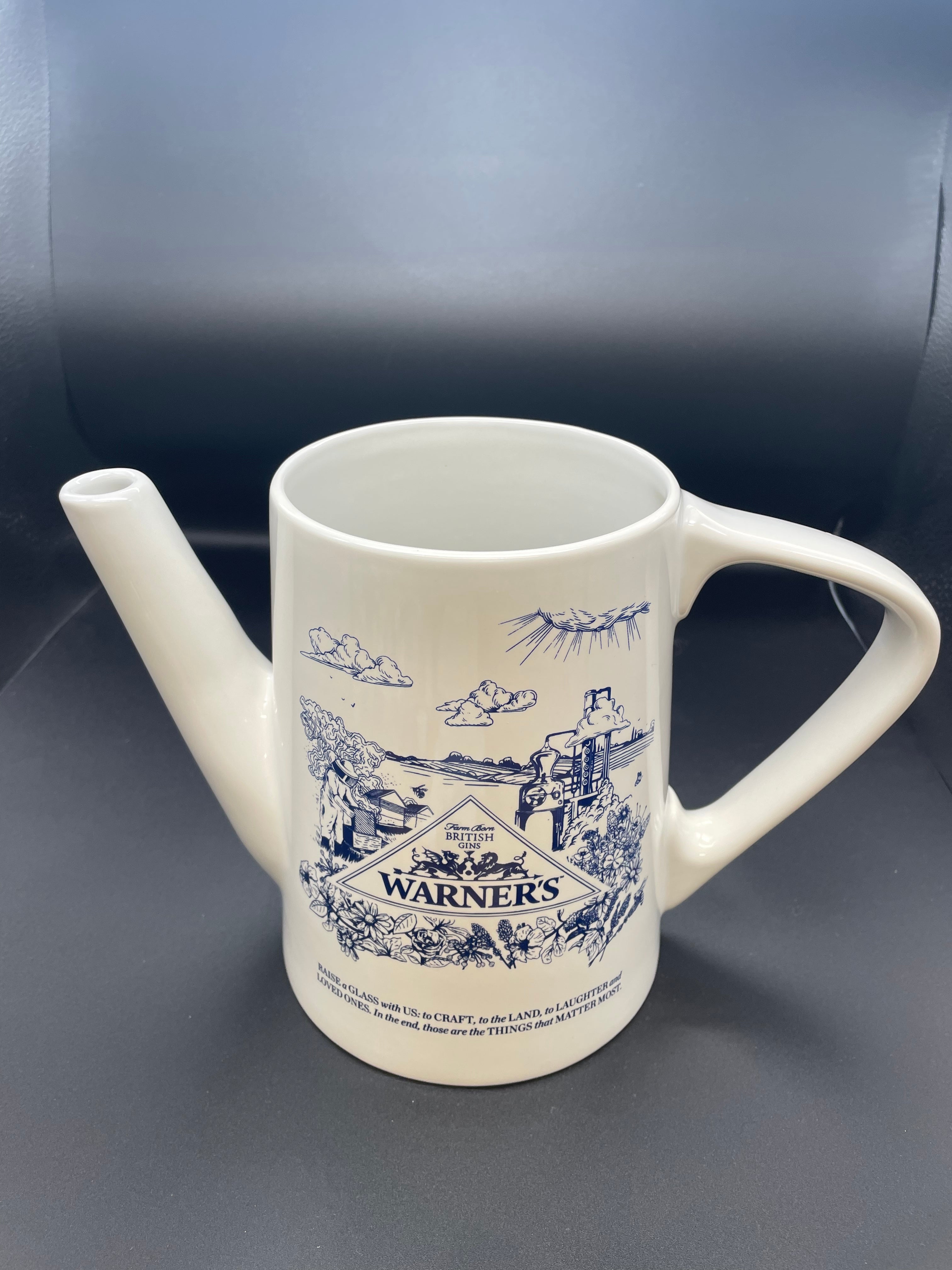 Warner’s British gin tea pot – UK Glassware