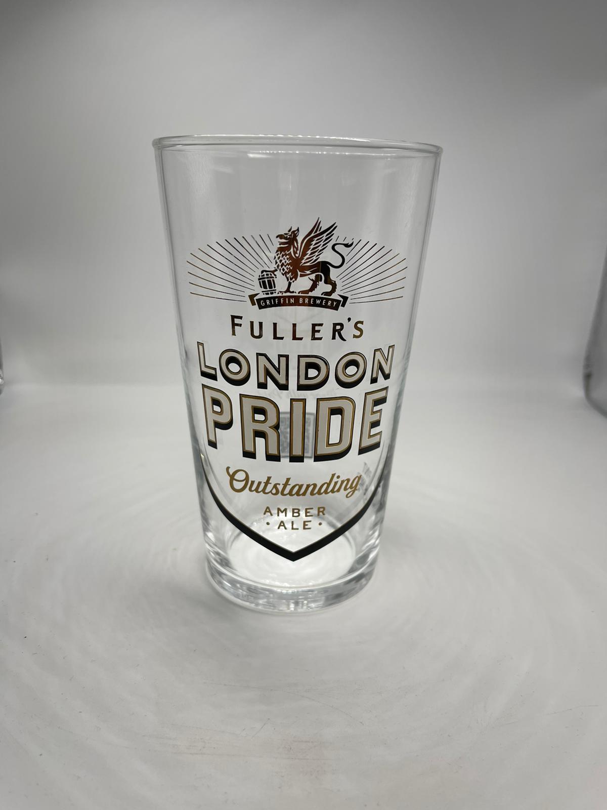 London pride 20oz pint glass – UK Glassware
