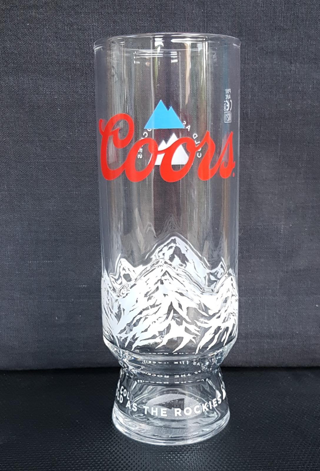 Coors light 20oz nucleated pint glass 2021 model – UK Glassware