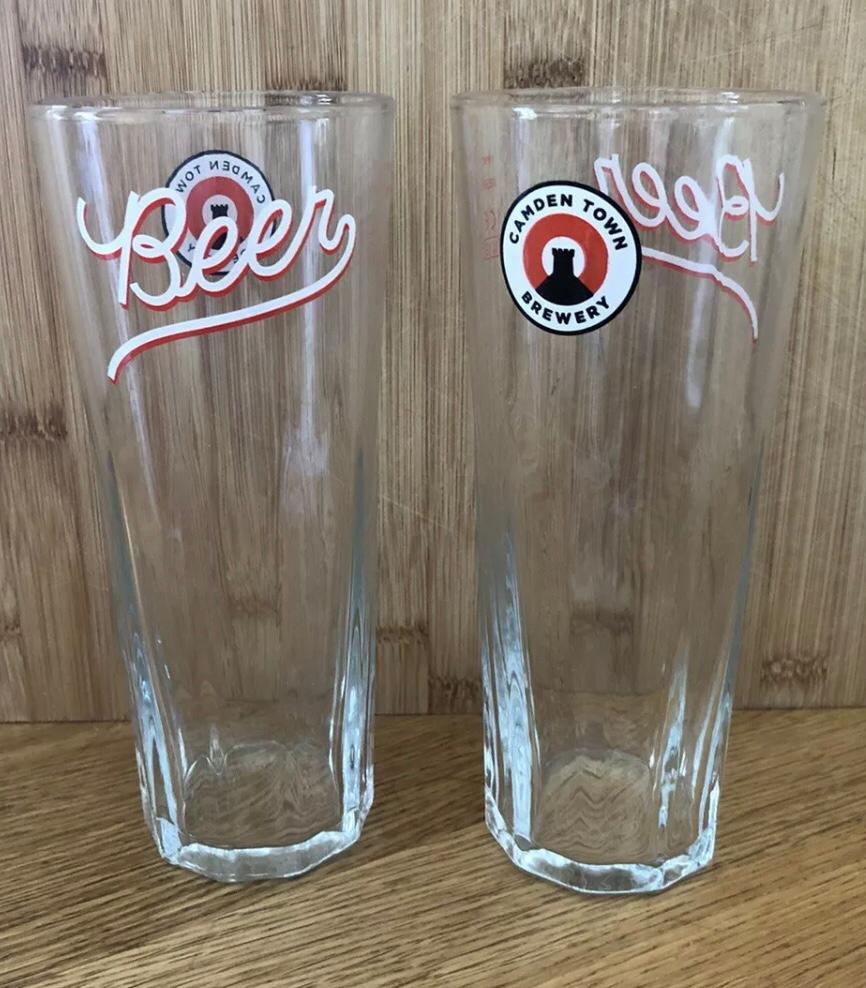 CAMDEN TOWN BREWERY KENNETH BEER GLASS - PINT/20oz – UK Glassware